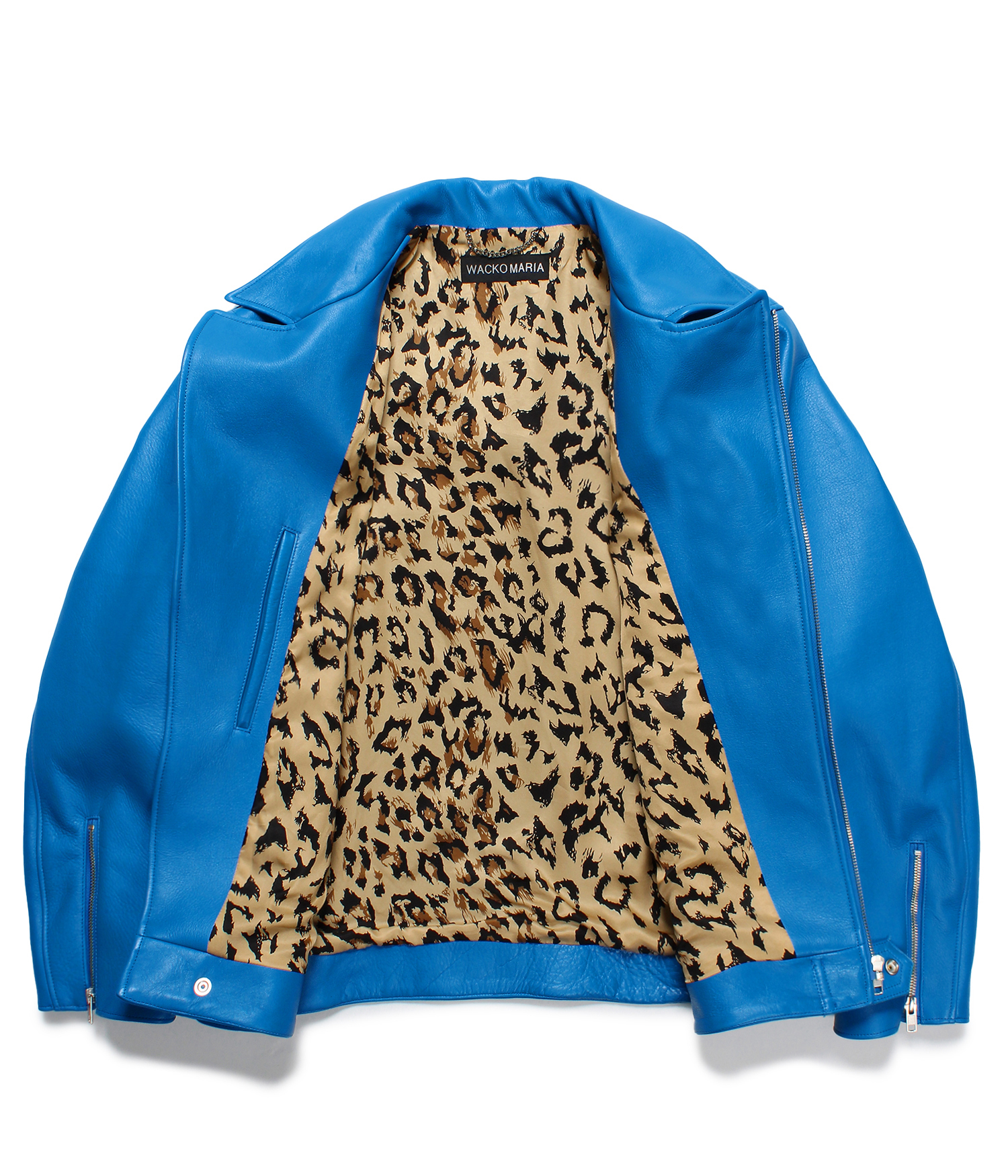 LEATHER DOUBLE RIDERS JACKET | OVER FLOW ONLINE STORE